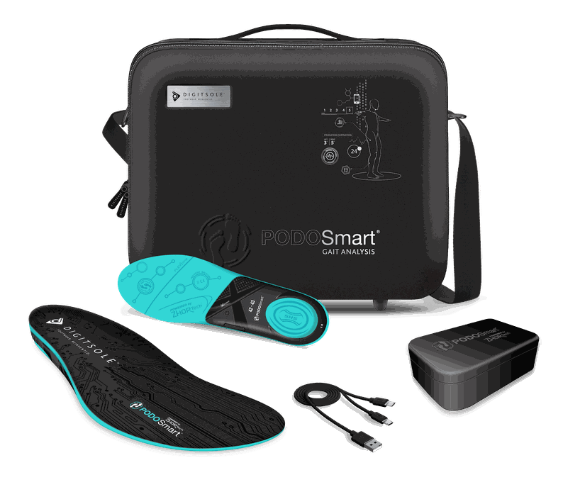 Semelles connectées à une application web